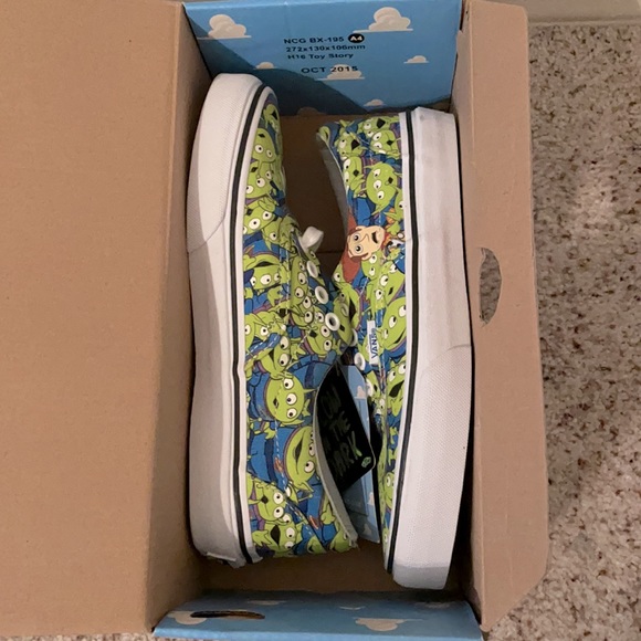 Vans | Shoes | Vans X Pixar Toy Story Glow In The Dark Aliens | Poshmark